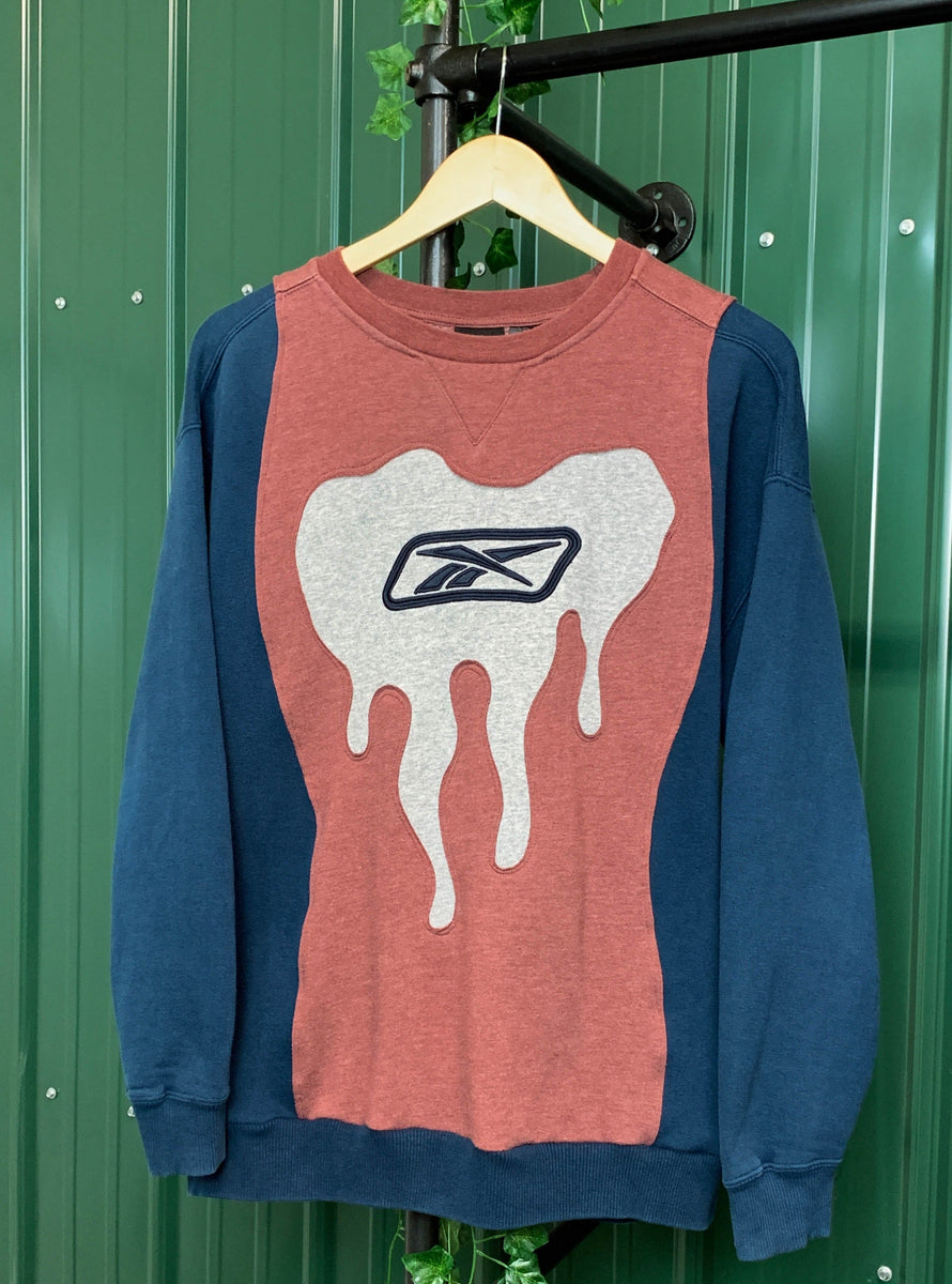 "1 of 1" Drippy Reebok Sweater (M) – Vintage Stock Reserve